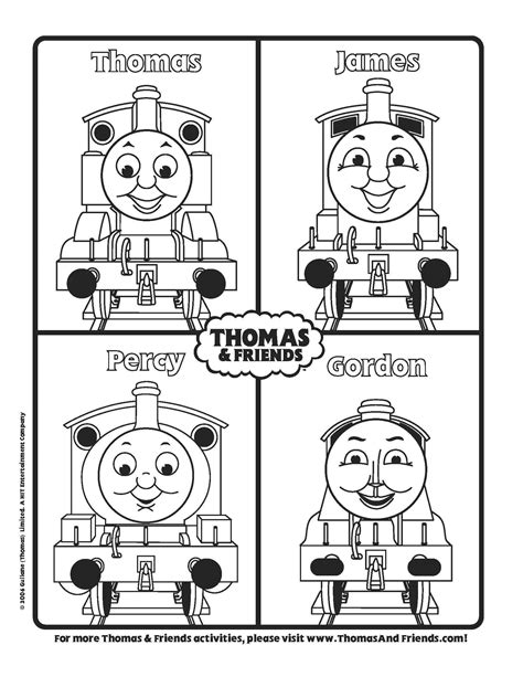 Thomas And Friends Coloring Pages Percy