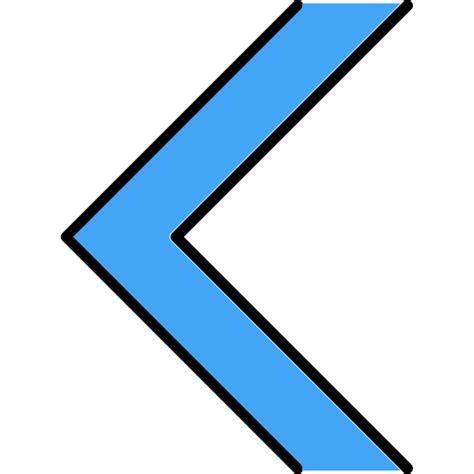 Left Chevron Free Arrows Icons
