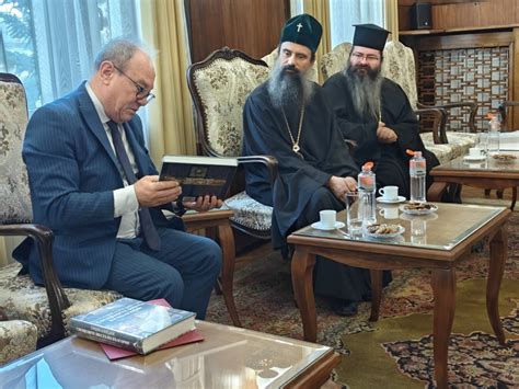 Председателят на БАН акад Юлиан Ревалски се срещна с българския патриарх Даниил Българска