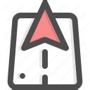 Compass Cursor Gps Maps Mobile Navigation Technology Icon Download On Iconfinder