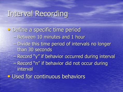 Ppt Observational Recording Powerpoint Presentation Free Download Id 1476285