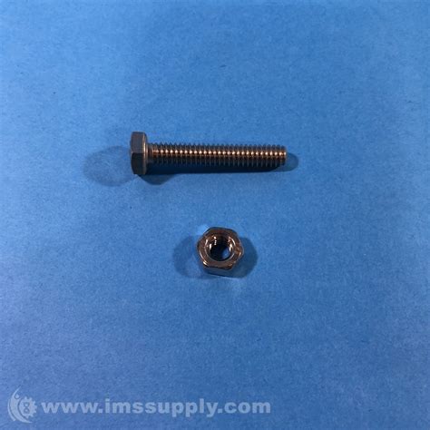 Abp Stainless Fastener Set Of F C Hex Head Bolt With Hex Nut IMS Supply