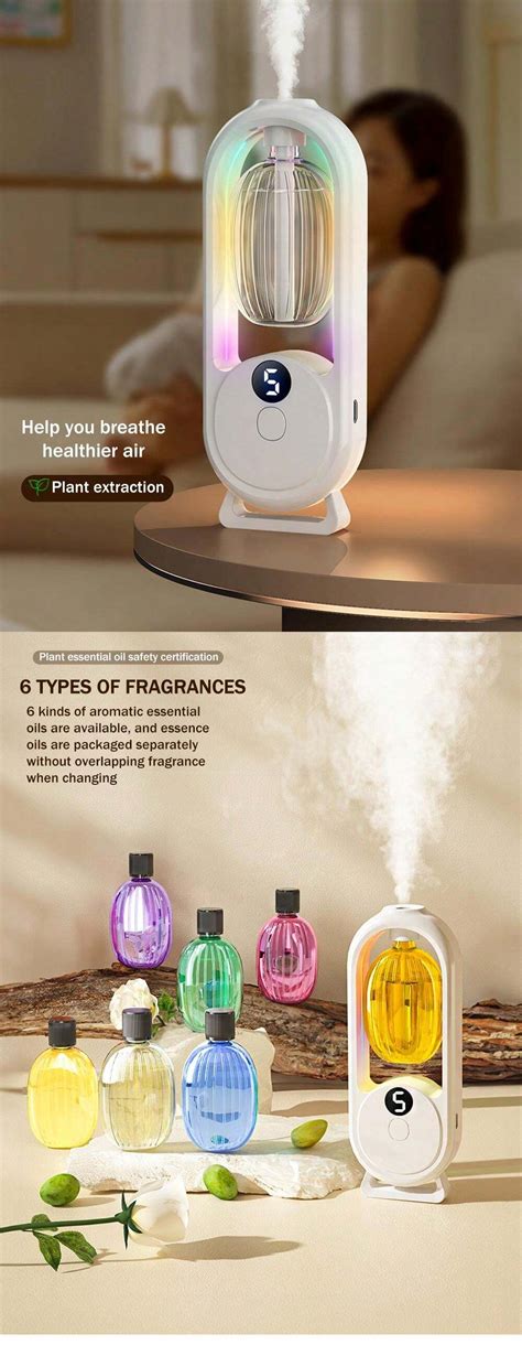 Automatic Scent Diffuser For Home Indoor Persistent Room Fragrance