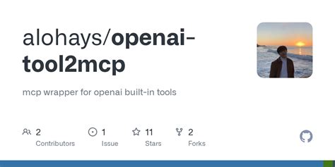 Github Alohaysopenai Tool2mcp Mcp Wrapper For Openai Built In Tools