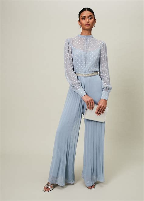 Charley Pleated Jumpsuit Phase Eight Uk