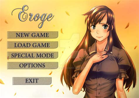 Main Menu Game Concept Design 01 By AFBA On DeviantArt