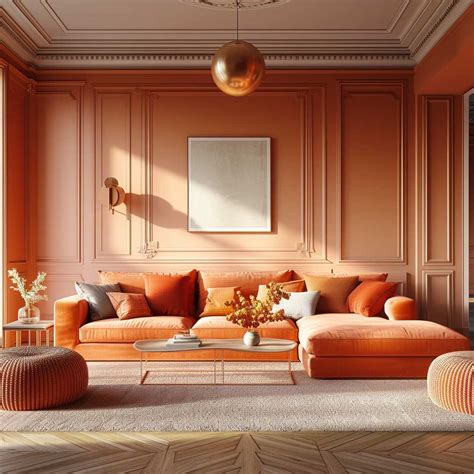 Add A Splash Of Color With Orange Interior Design • Artfasad