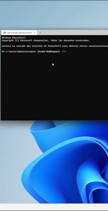 Descargar Archivos Con Powershell Invoke Webrequest Shorts Youtube