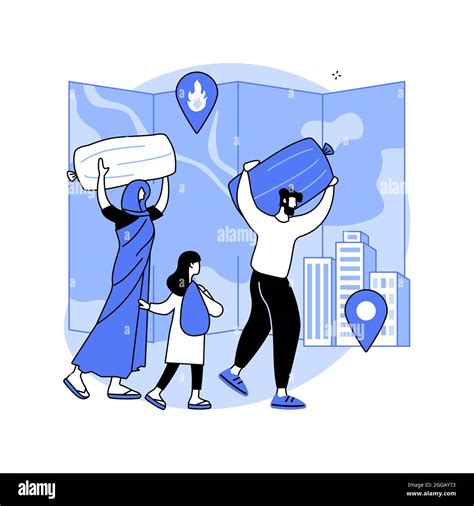 Internal Migration Stock Vector Images Alamy