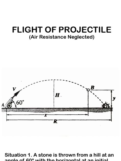 Flight Of Projectile Pdf