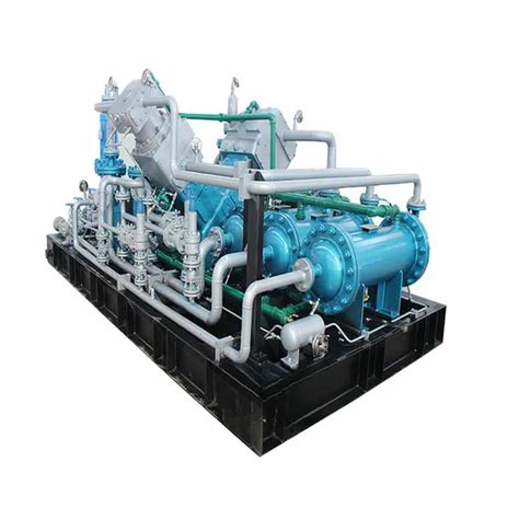 High Performance Booster Reciprocating Piston Nitrogen Compressor