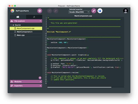 JUCE Tutorial Projucer Part 2 Manage Your Projucer Projects
