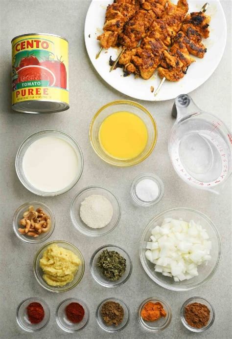 Butter Chicken Ingredients List At Betty Sansbury Blog