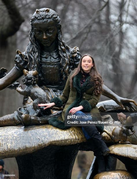Ella Beatty Is Seen On The Set Of Feud Capotes Women On February News Photo Getty Images