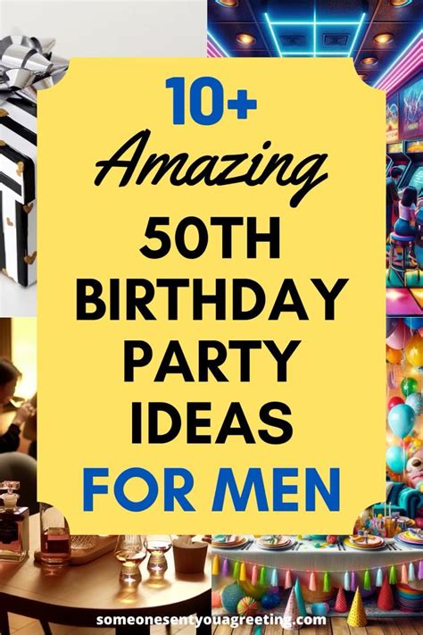 50th Birthday Party Ideas For Men I 2024