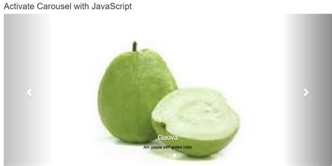 Carousel Using Javascript In Bootstrap Tech Funda