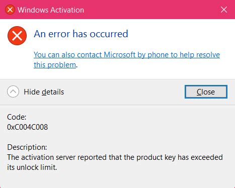 Activation Troubleshooting Windows Forums