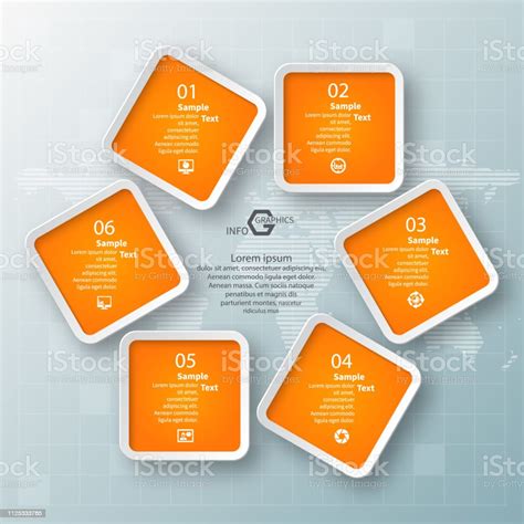 抽象3d 紙資訊圖表業務範本向量例證向量圖形及更多互聯網圖片 互聯網 交易員 信息圖形 Istock