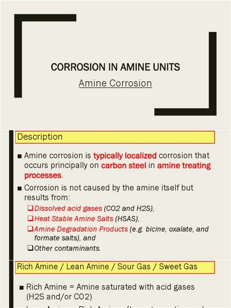 Api 571 Amine Corrosion Pdf