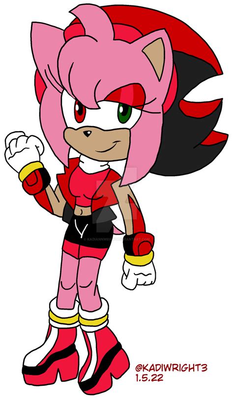 Shadina And Amy Fusion By Kadiannwright On Deviantart
