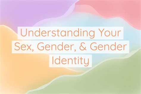 How To Understand Your Sex Gender And Gender Identity Book Now 1 Step