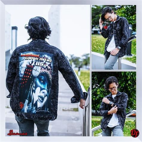 IFR BEST SELLER JAKET JEANS LEVIS PRINTING MANAWI JAKET JEANS