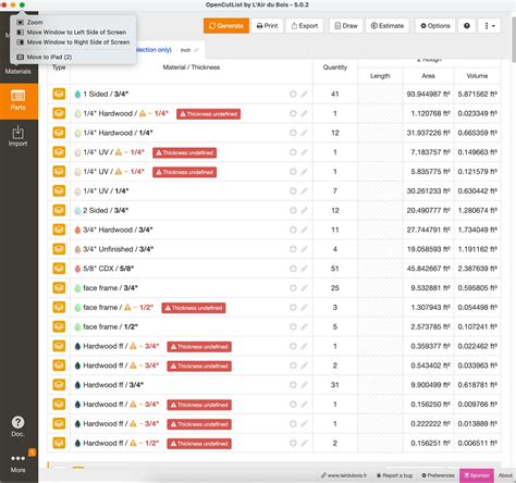 Opencutlist Isnt Recognizing My Dimensions Extensions Sketchup Community