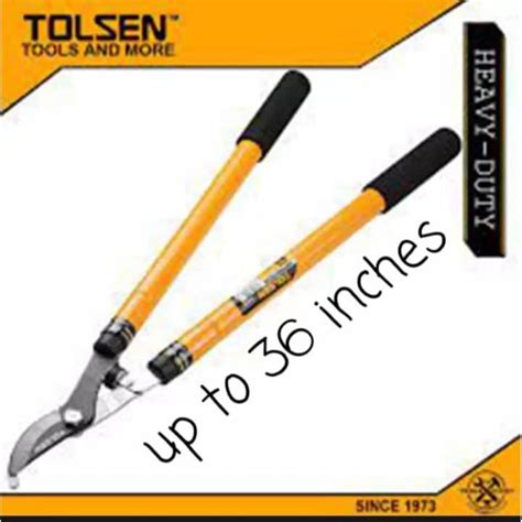Tolsen Bypass Loppers And Pruners Telescoping Tree Pruner Anvil Lopper Ratchet Extendable