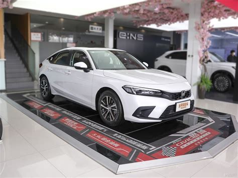 晶耀白思域整车外观外观图片思域 2023款 Hatchback 240turbo Cvt极跃版7550615太平洋汽车网