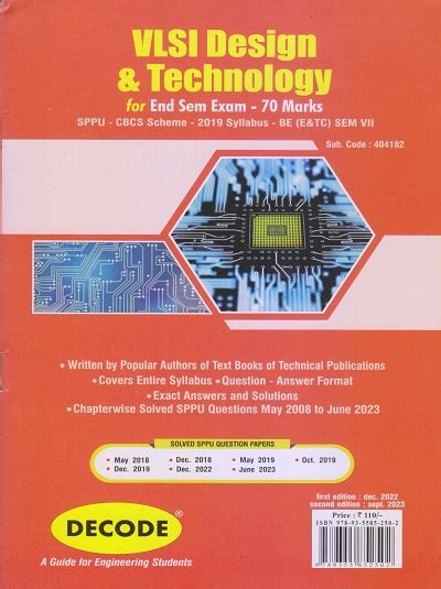 Decode Vlsi Design And Technology E And Tc Engineering Sem 7 Sppu Vs