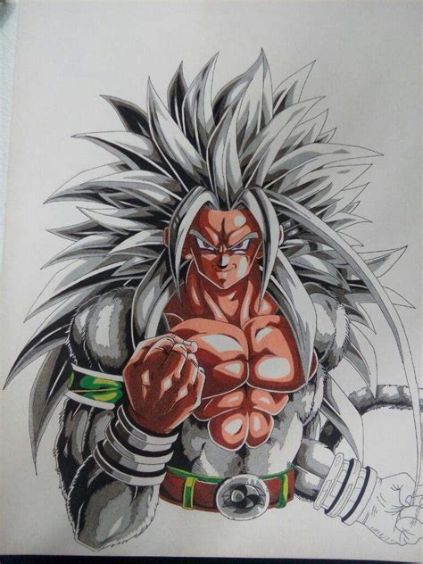 Goku Ssj5 Drawing