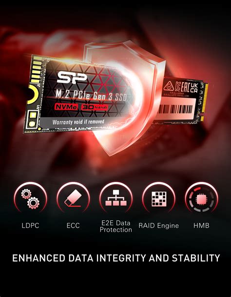 Silicon Power 500gb Ud80 Gen3x4 Tlc Rw Up To 34003000 Mbs Pcie M2 Nvme Ssd Au