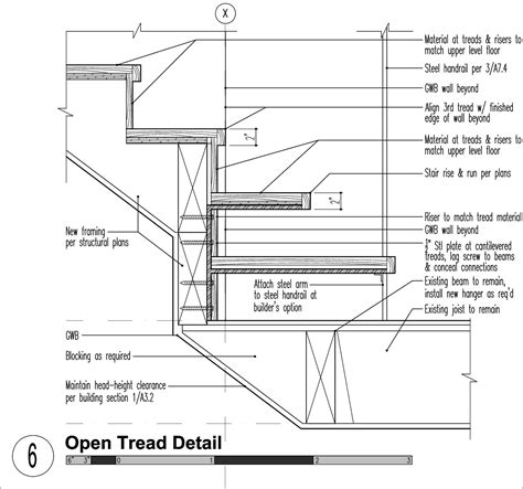 Stairs Drawing Detail