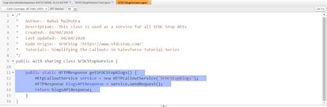 100 Code Coverage For Apex Callout In Salesforce Without Creating