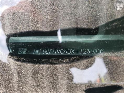 Vin 5gakvckdxhj239106 Buick Enclave 2017 Car History Statvin