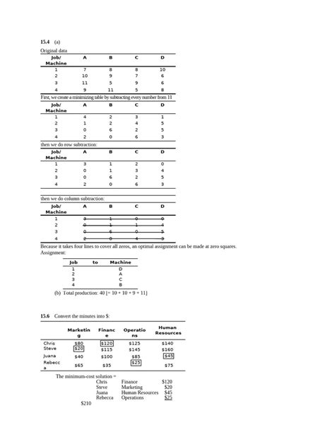 Tutorialchp15answers Pdf Algorithms Applied Mathematics
