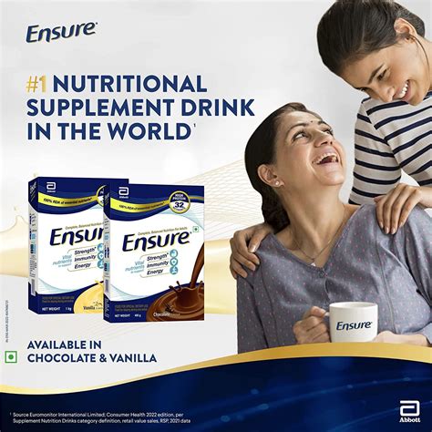 Ensure Balanced Adult Nutrition Health Drink 400g Vanilla 14 1oz 1