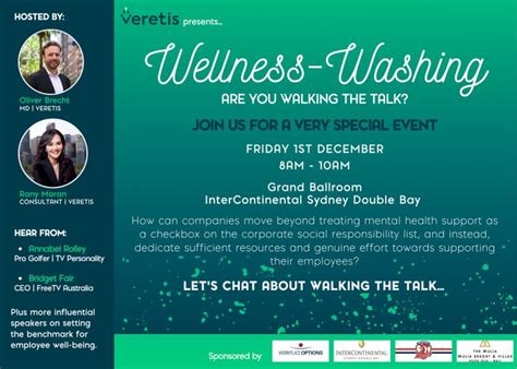 Grant Brecht On Linkedin Wellnesswashing Greenwashing Wellness Mentalhealth Event…