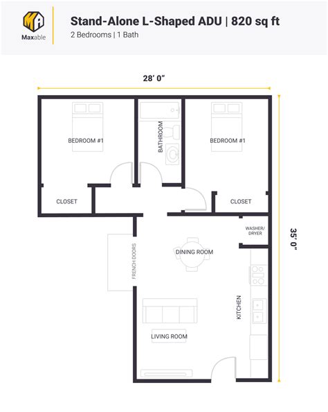 5 Free ADU Floor Plans To Inspire Your Project Maxable