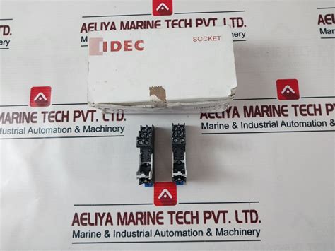 Idec Sj2s 07lw Relay Socket 250v Aeliya Marine