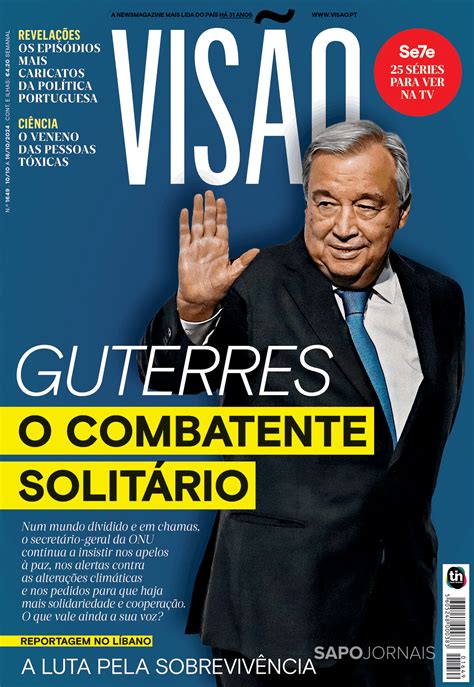 Visão 10 out 2024 Jornais e Revistas SAPO pt Última hora e
