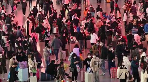 Spring Festival Travel Rush Begins In China Asia