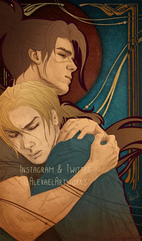 Varian And Anduin Wrynn In Art Nouveau Style World Of Warcraft By