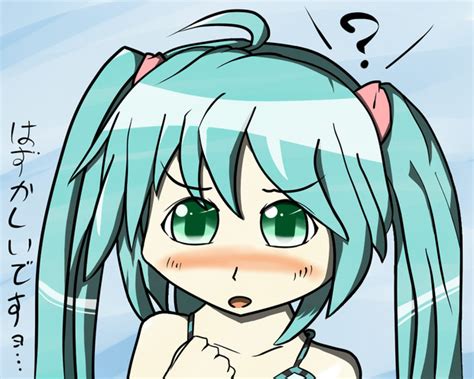 ほ、本当にするんですか？ はずかしいですョ･･･ ミスpちゃん さんのイラスト ニコニコ静画 イラスト