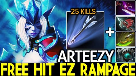 ARTEEZY Drow Ranger Monster Carry Free Hit EZ Rampage Dota 2 YouTube