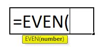 Even Function Formula Examples How To Use Even In Excel