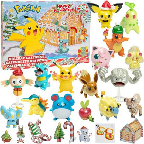 全新在台現貨 Pokemon 寶可夢 聖誕降臨曆 聖誕 倒數月曆 降臨曆 戳戳樂 精靈寶可夢 皮卡丘 聖誕倒數 蝦皮購物