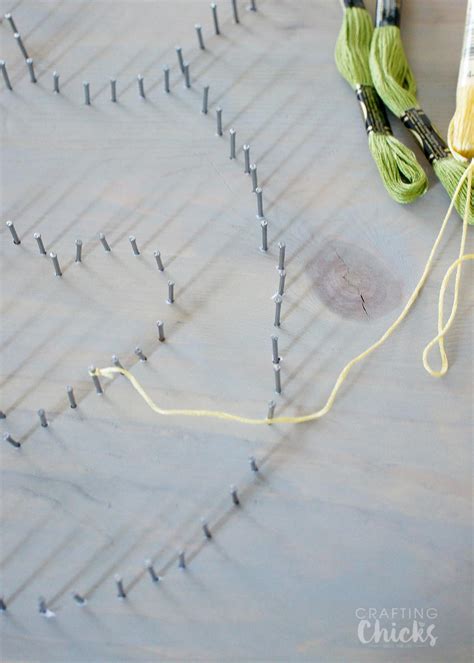 Pineapple String Art The Crafting Chicks