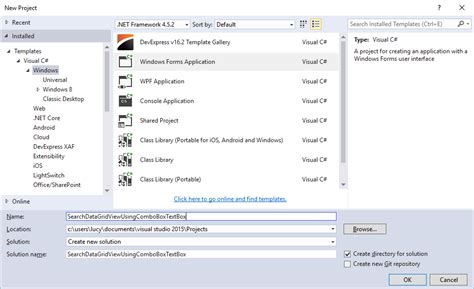 Windows Forms Search Datagridview By Using Combobox And Textbox In C