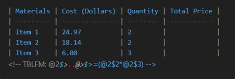 is it possible to use 1 formula to calculate each row of a table r
